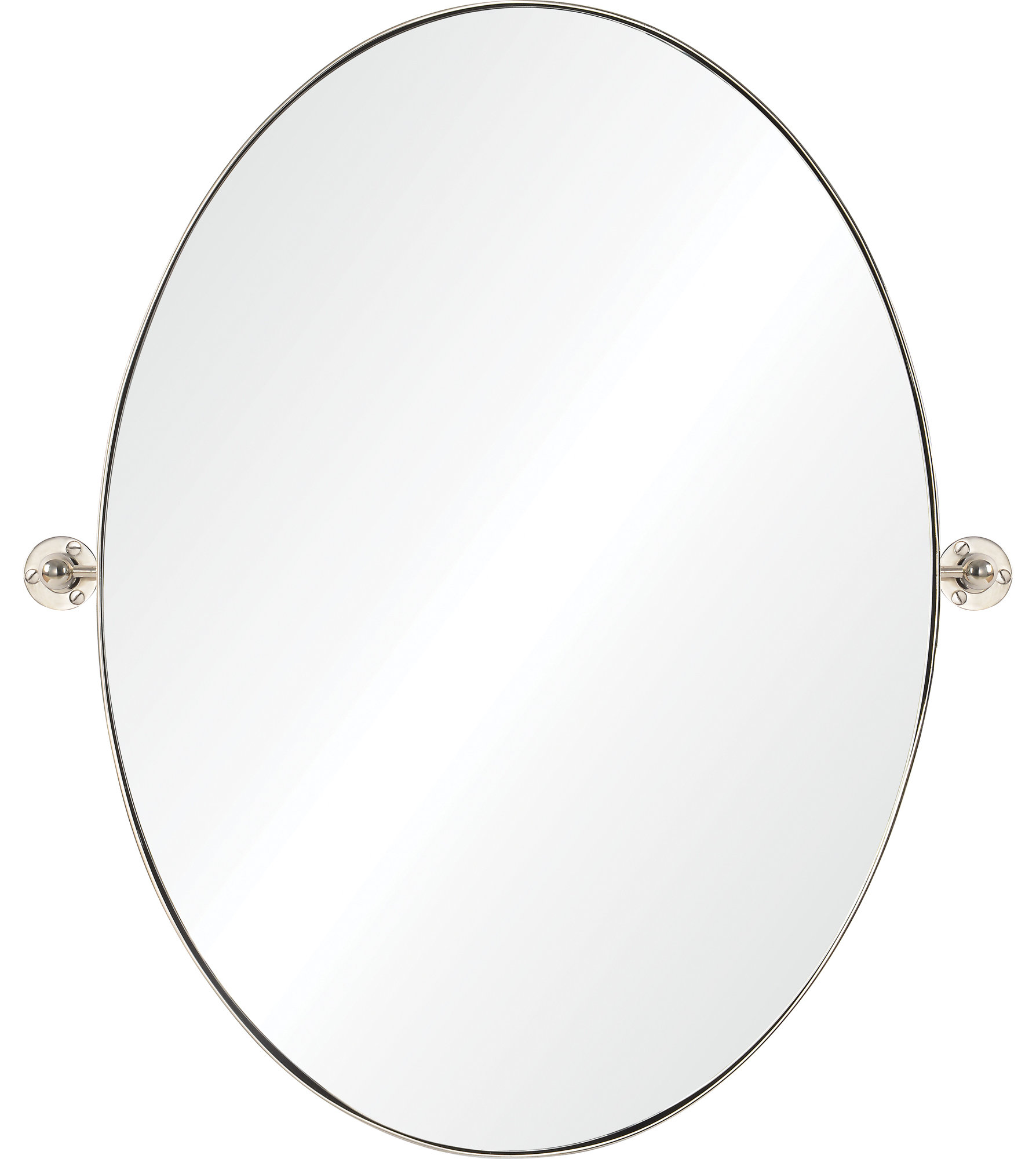 Azalea Oval Mirror 24 X 30 X 1.5 - Transitional - Bathroom Mirrors - by ...