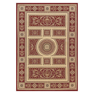 Legacy Red Rug, 2'x3'6" - Victorian - Area Rugs - by Dynamic Rugs Inc ...