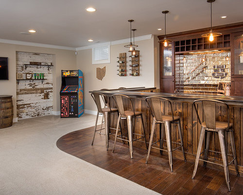 Country Basement Design Ideas, Renovations & Photos