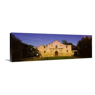 "Alamo San Antonio TX USA" Canvas Art, 36"x12" - Contemporary - Prints ...