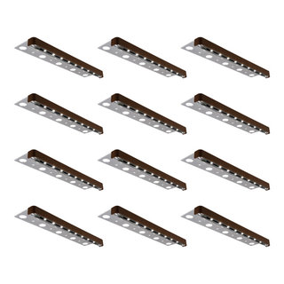 12-Pack 12" LED Hardscape Paver Light, 3W Deck Step Light, 5000K ...