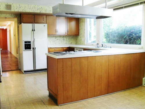 What color hardware for my original MCM kitchen cabinets?