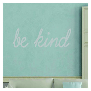 VWAQ Be Kind Wall Decal Inspirational Quotes, 10"x30" - Contemporary ...