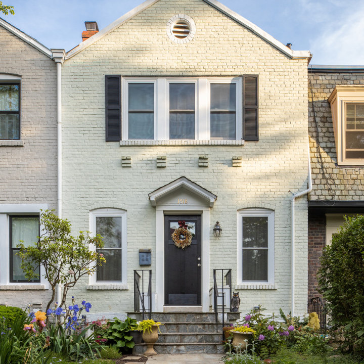 75 Painted Brick Exterior Home Ideas You'll Love - December, 2025 | Houzz