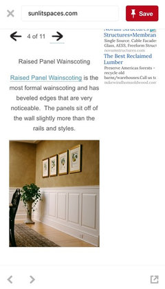 Wainscoting for a 1900 Victorian