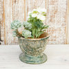 Antique Glazed Asian Floral Ceramic Pot - Asian - Indoor Pots And ...