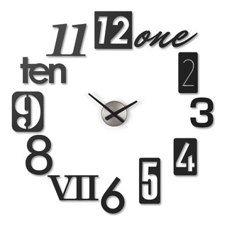 Numbra Wall Clock - Contemporary - Wall Clocks - by Umbra | Houzz