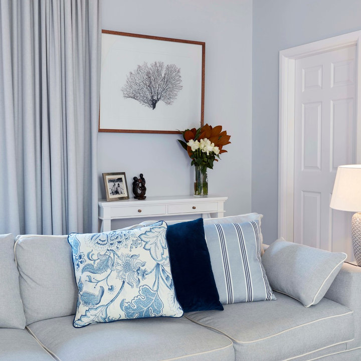 75 Beautiful Hampton Lounge Room Home Design Ideas & Designs | Houzz AU