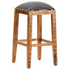 Milly Striped Barstool - Rustic - Bar Stools And Counter Stools - by ...