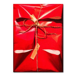 'Red Wrap' Canvas Art by Roderick Stevens, 14" x 19" - Contemporary ...