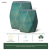 Teal Matrix Stool - Transitional - Accent And Garden Stools - by ...