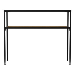 Sheringham Glass-Top Console Table - Tropical - Console Tables - by SEI ...