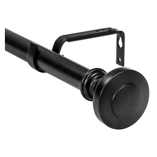 1" Semplice Drapery Curtain Rod, 28"-48" - Traditional - Curtain Rods ...