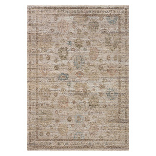 Loloi Priscilla Ivory / Multi Rug, 2'-6" x 10'-0" - Contemporary - Hall ...