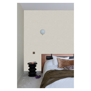 Simple Plain Textured Double Roll Wallpaper, Double Roll - Transitional ...