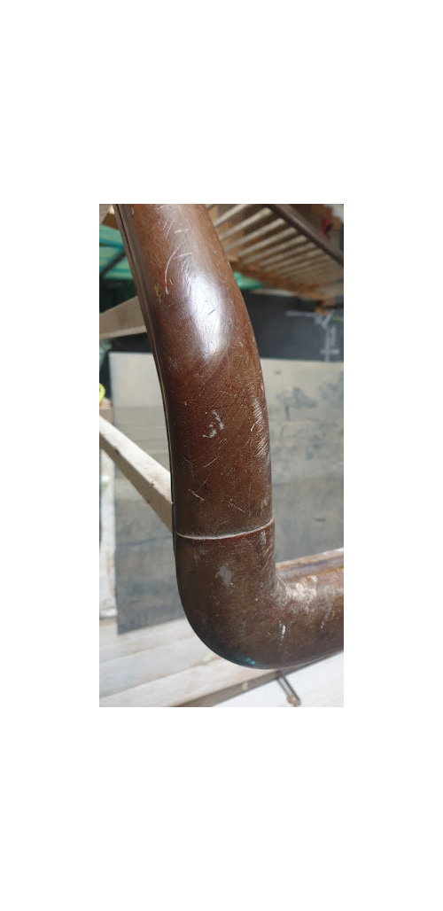 Damaged Victorian Staircase Handrail Restoration Options | Houzz UK