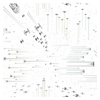 Star Wars: Galactic Battles Wallpaper - Contemporary - Kids Wall Decor ...