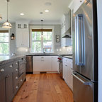 Transitional Coastal Style Kitchen - Transitional - Kitchen - Other ...