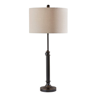 Barton Table Lamp, 34.5" - Transitional - Table Lamps - by Adesso | Houzz