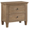 Riverdale 2 Drawer Nightstand - Transitional - Nightstands And Bedside Tables - by Steve Silver ...