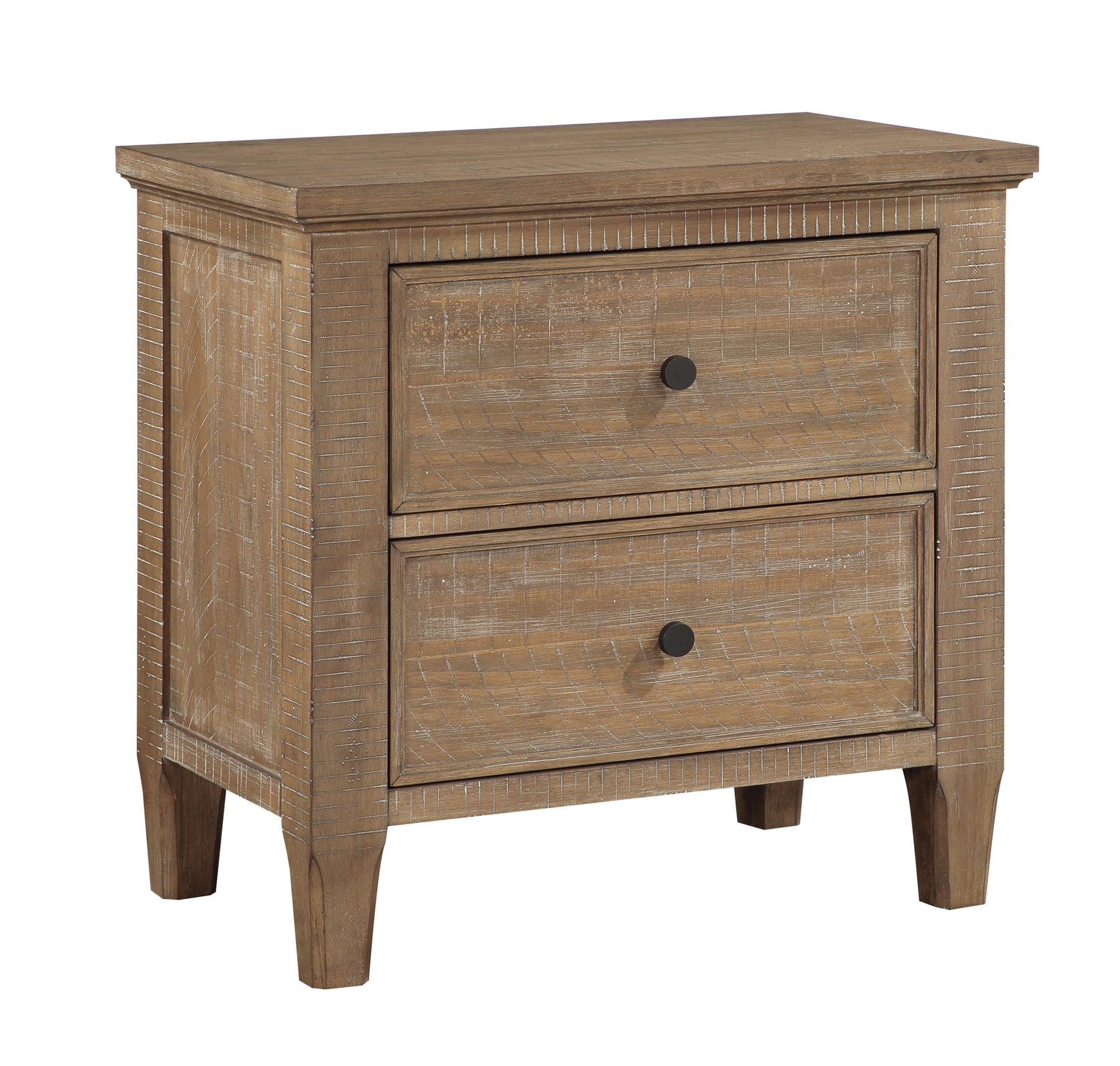 Riverdale 2 Drawer Nightstand - Transitional - Nightstands And Bedside Tables - by Steve Silver ...
