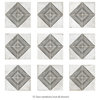 Kings Rombos Nero Ceramic Floor and Wall Tile - Farmhouse - Wall And ...