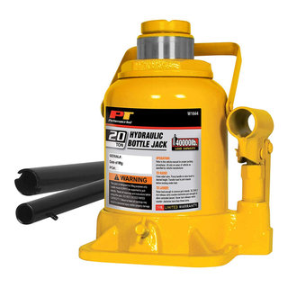 Performance Tool W1644 Shorty Hydraulic Bottle Jack, 20 Ton - Hand ...