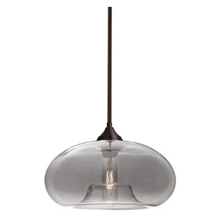 Besa Lighting Bana - One Light Stem Pendant with Stems with Flat Canopy ...