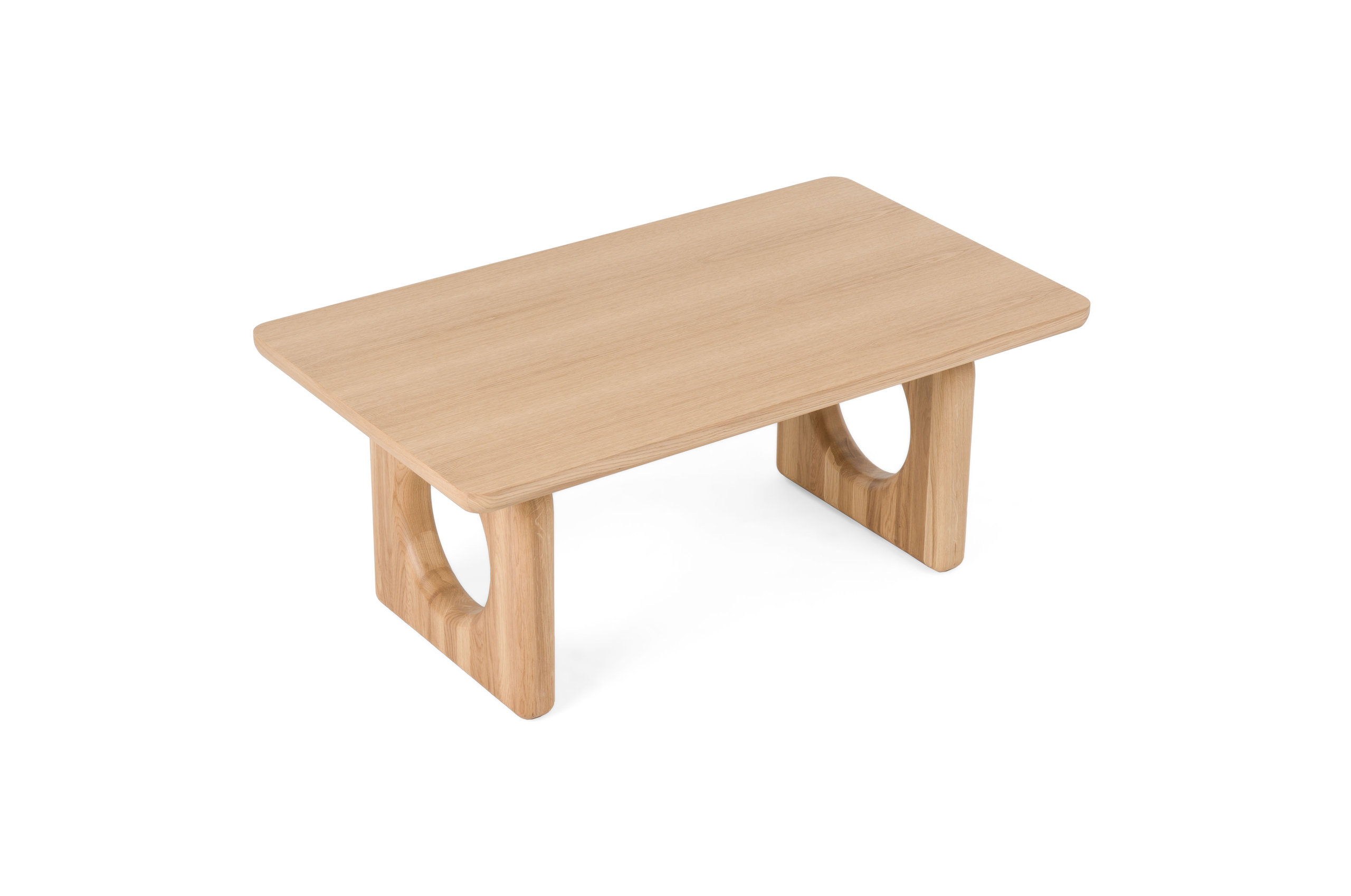 Modrest Washington Modern Natural Oak Coffee Table - Transitional ...