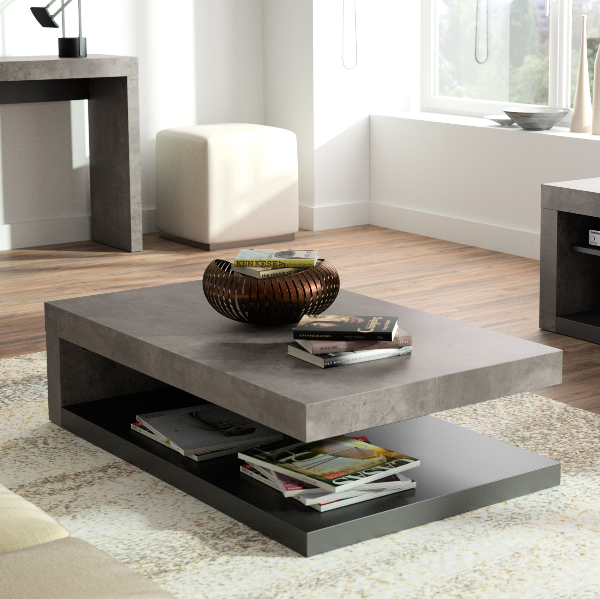 Detroit Coffee Table - Modern - Coffee Tables - by TEMAHOME | Houzz