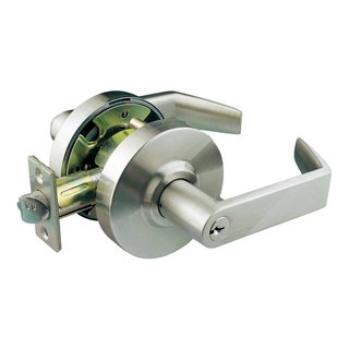 Commercial Satin Chrome Entrance Levers Heavy Duty - Style: 58330SC ...