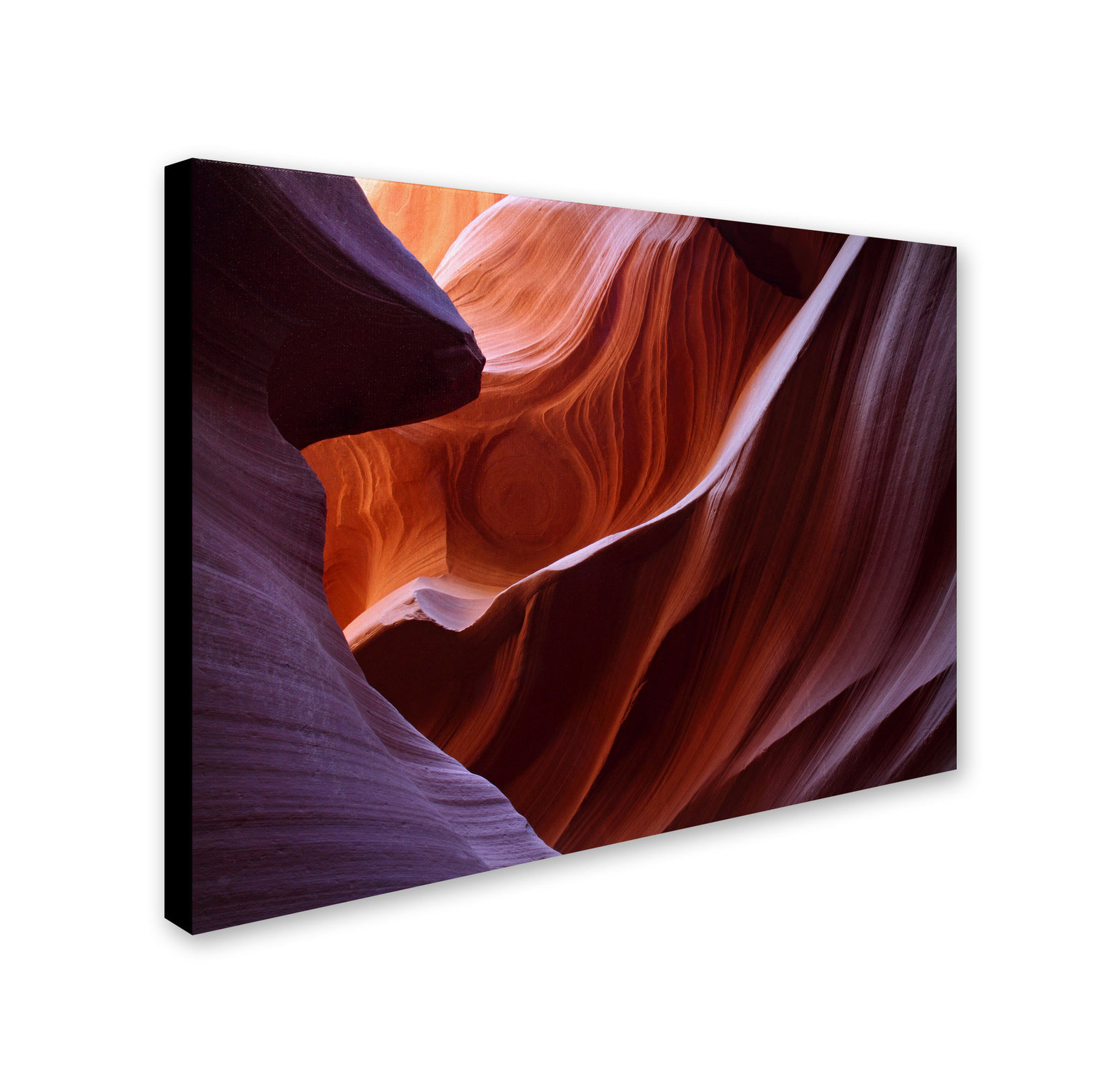 'Antelope Canyon' Canvas Art by Pierre Leclerc, 14" x 19 ...