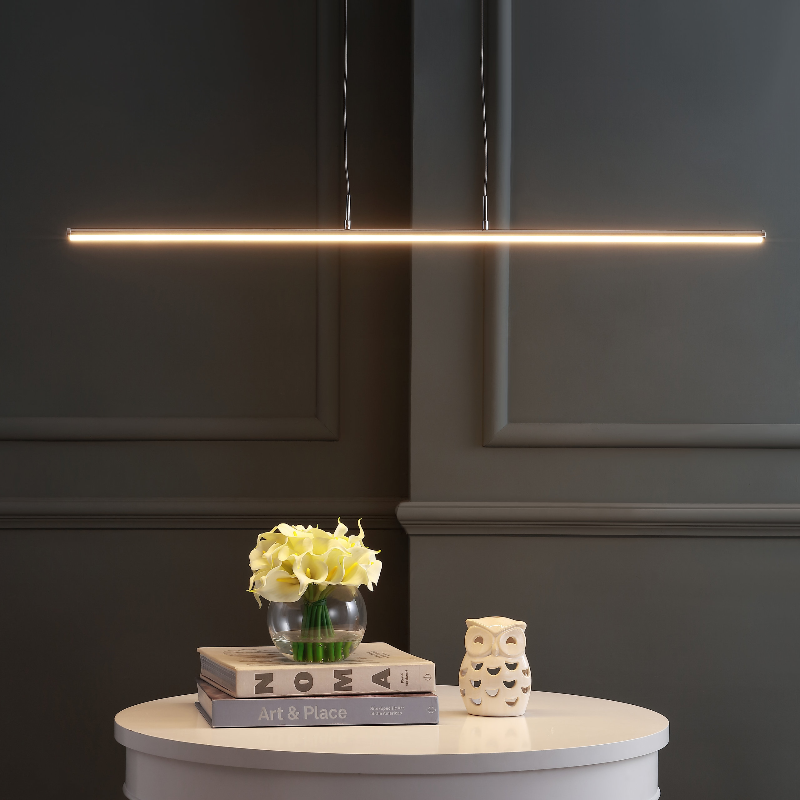 Conley 39.5" Dimmable Adjustable Integrated Led Linear Pendant ...