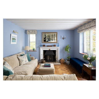 Sitting Room Remodel - Traditional - Living Room - Kent - by Nicky ...