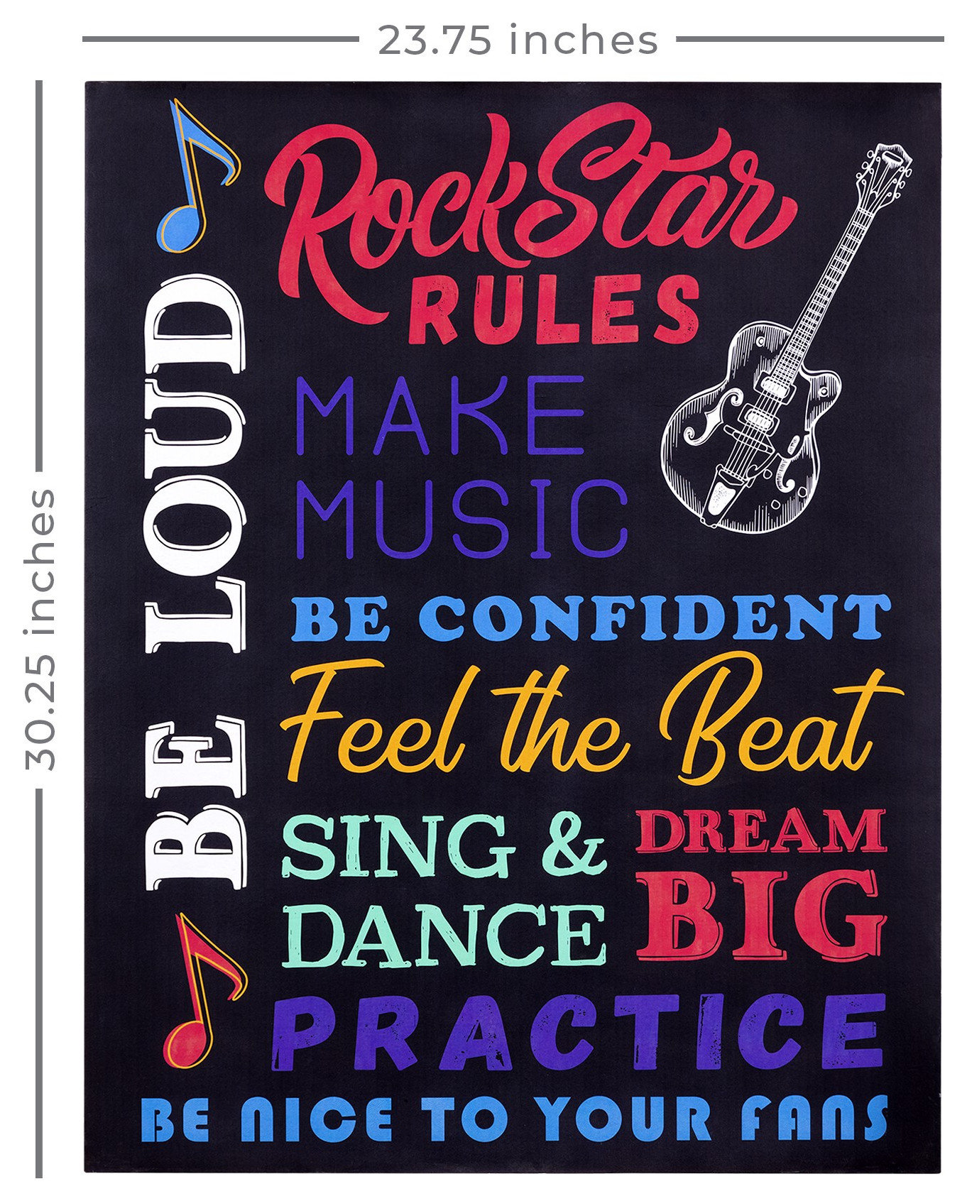 Rock Star Rules Pop Art Wall Art - Contemporary - Prints And Posters ...