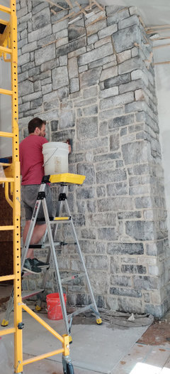 Has anyone used Eldorado Grand Banks limestone stone veneer? | Houzz Forum