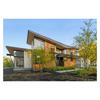 Los Altos Hills Prefab Modular Contemporary - Contemporary - Exterior ...