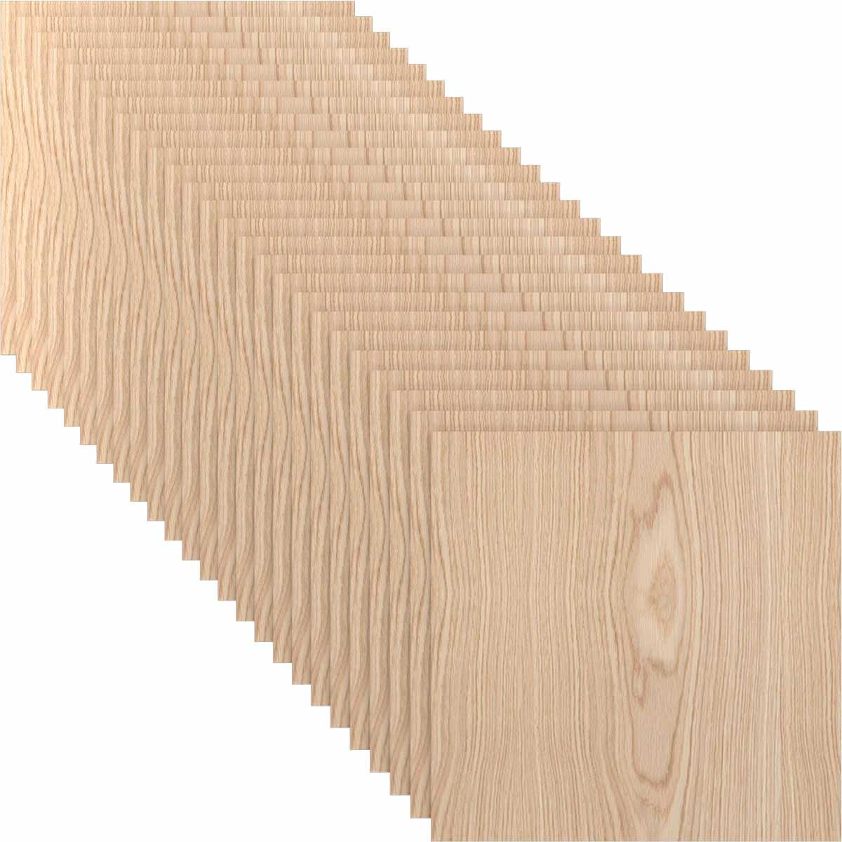 7 3/4"W x 7 3/4"H x 1/4"T Wood Hobby Board, Alder, 23.75"Wx23.75"Hx.375 ...