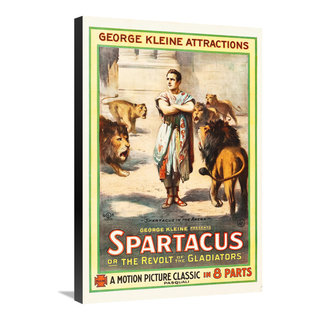 "Spartacus, 1914" Stretched Canvas Giclee by Hollywood Photo Archive ...