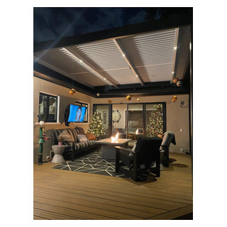 4K Aluminum/Solara Louvers - Long Beach - Deck - Los Angeles - by Elite ...