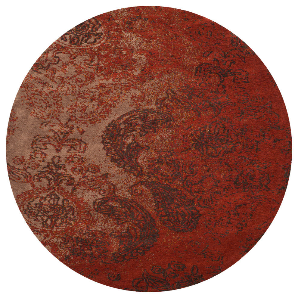 Safavieh Classic Vintage Collection CLV222 Rug, 6' Round - Contemporary ...