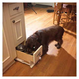 The pet food drawer! - Traditional - Atlanta - by Pittam Associates ...