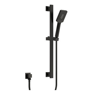 Adjustable Handheld Shower Slide Bar Set With Hose - Contemporary ...