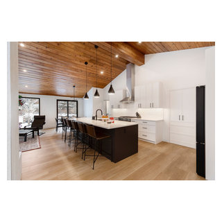 Edmonton Westridge - Interior Renovation - Farmhouse - Kitchen ...