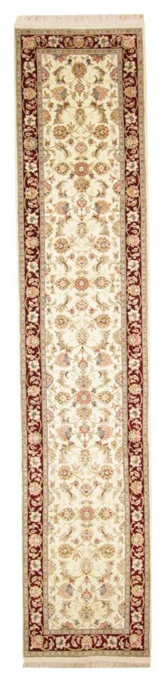 2'6x12', Handmade Luxury Tabriz Rug, 2'6x12' - Traditional - Hall And ...