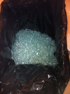 GE: Tempered fridge glass shelf explosion