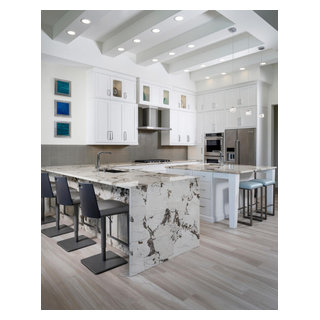 Joy Cir, Marco Island - Kitchen - Beach Style - Kitchen - Miami - by ...