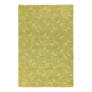 Kaleen Rachael Ray Soho Hand-tufted Soh02-28 Yellow Area Rugs, 5'x7'9 ...