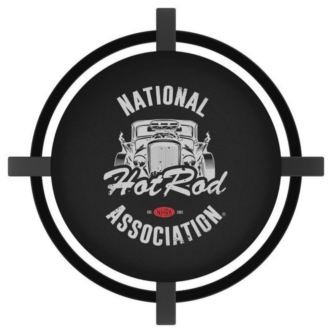 Holland L8B2B NHRA Hot Rod 36" Swivel Bar Stool - Black - Contemporary ...