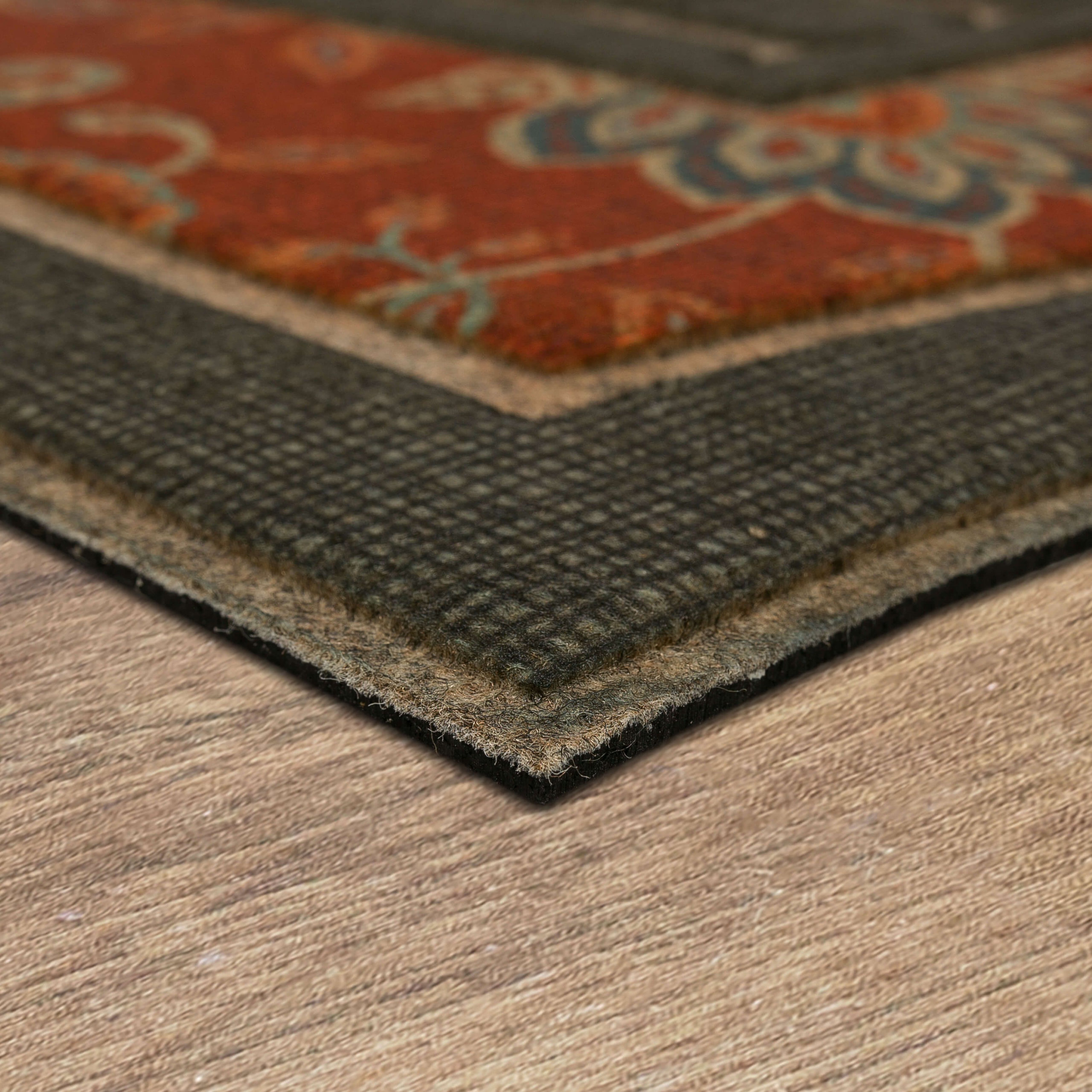 Mohawk Home Cozy Jacobean Chestnut 2'x3'Door Mat - Traditional ...